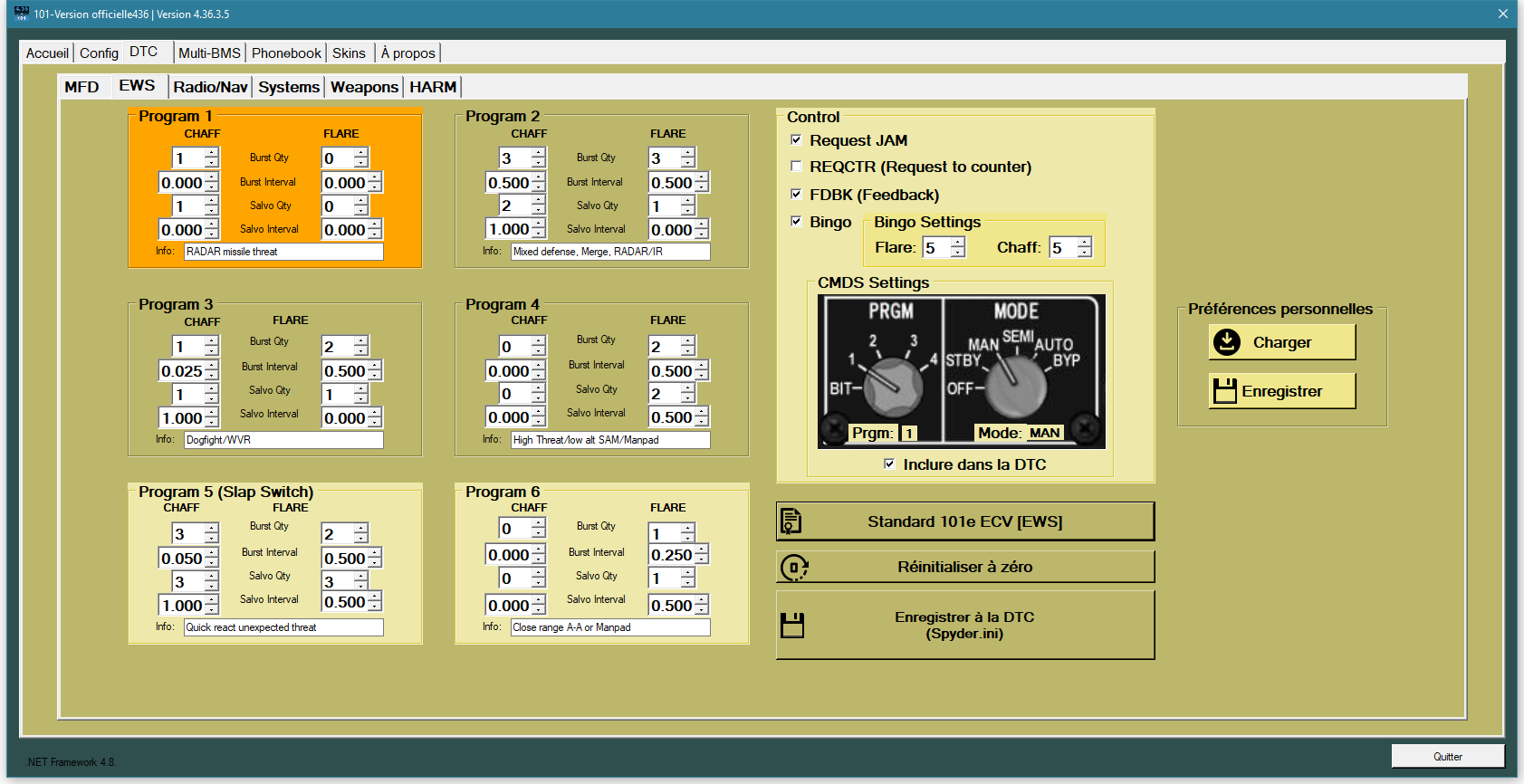 QAF 101-VersionOfficielle436.exe v4.36.3.5 du 15 novembre 2022