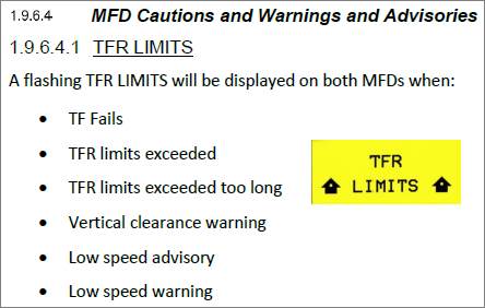 QAF Terrain Following RADAR (TFR)